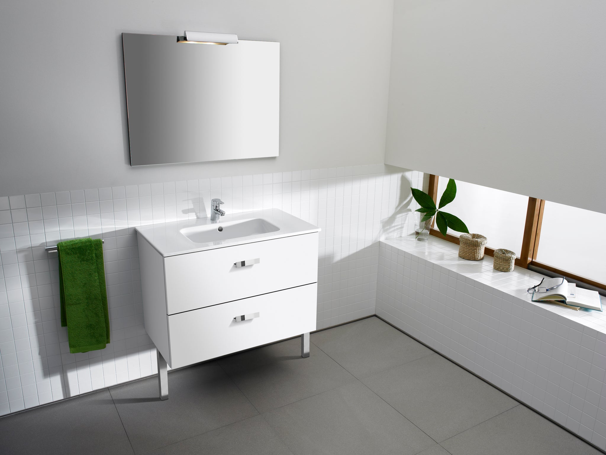 Roca Victoria Basic Vanity & Basin inc V2 Tap * SPECIAL OFFER ...